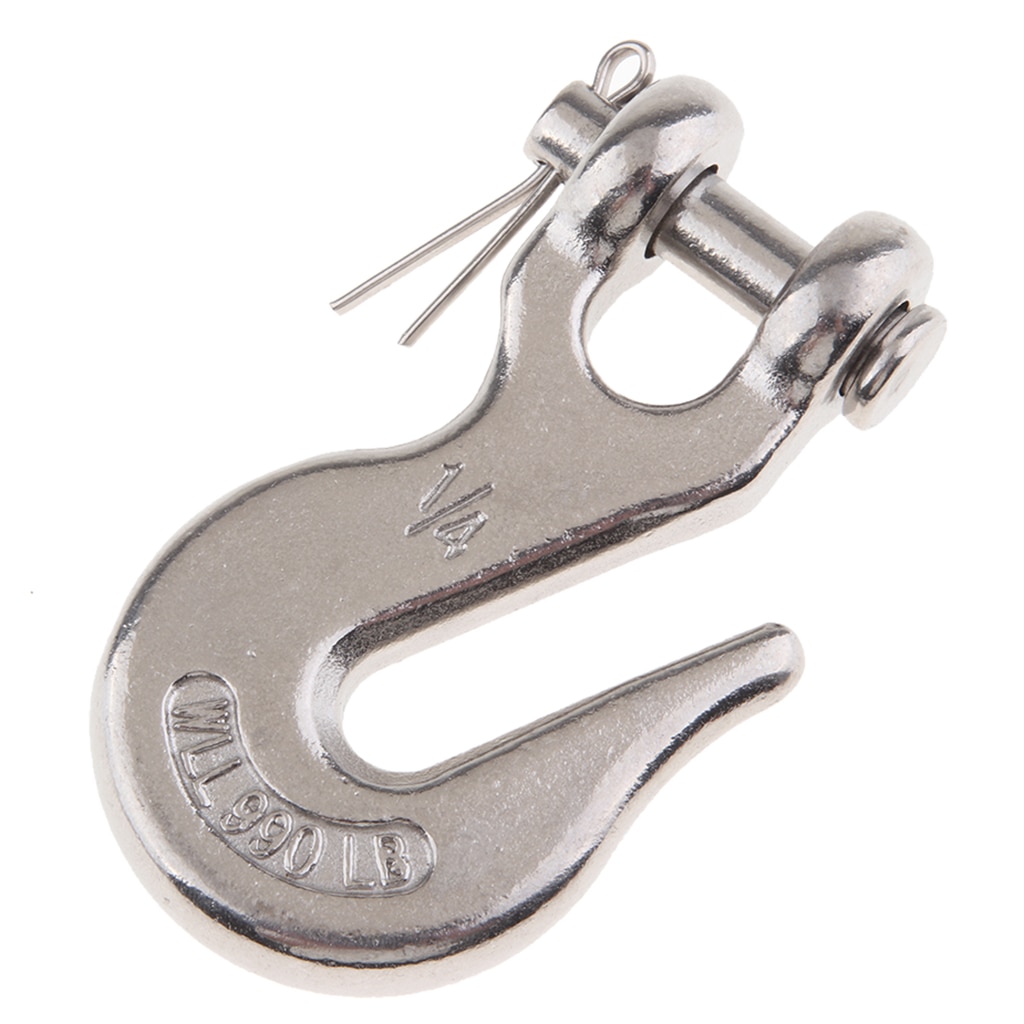 316 Stainless Steel Clevis Grab Hook Rigging Tow W... – Grandado