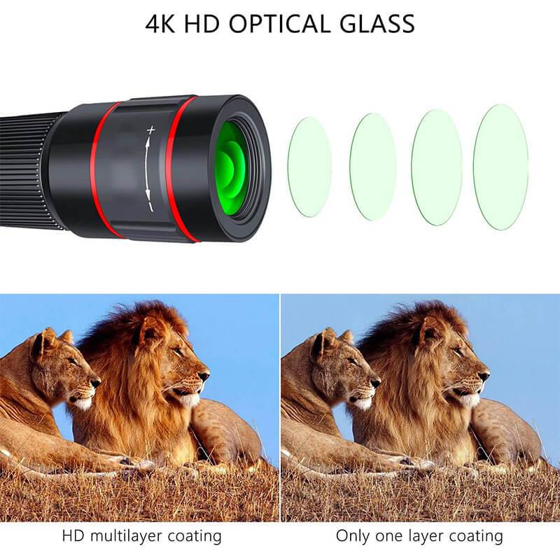 Portable 8X 12X mobile phone telephoto lens 12 tim... – Vicedeal