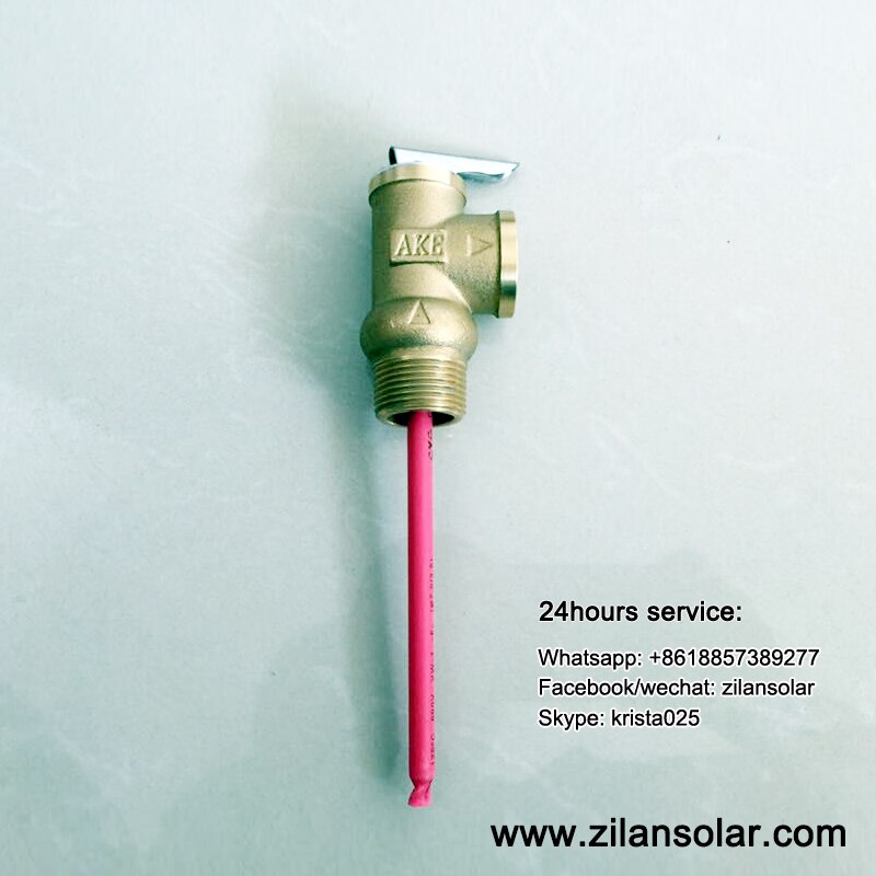 1/2" solar water heater P/T valve – Grandado
