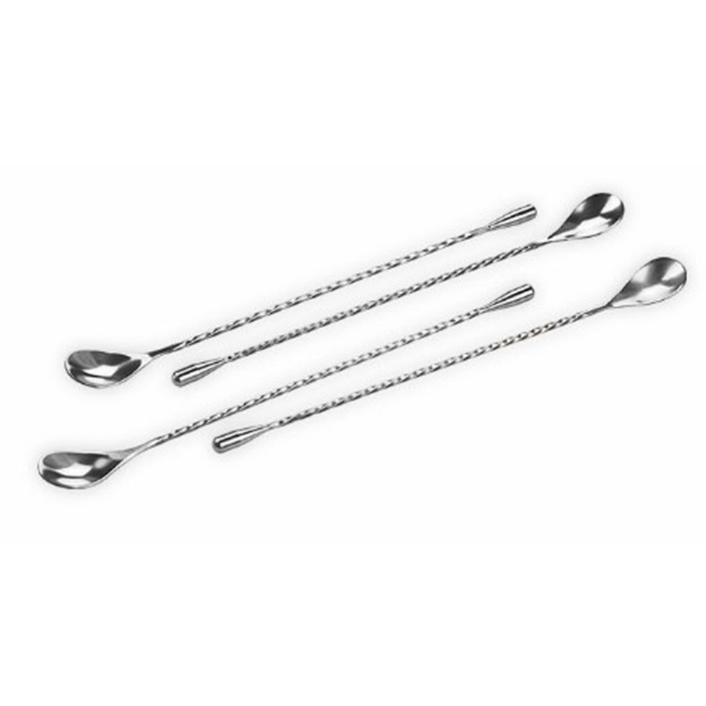 Long Spiral Stainless Steel Bar Stirring Spoon Mix... – Grandado