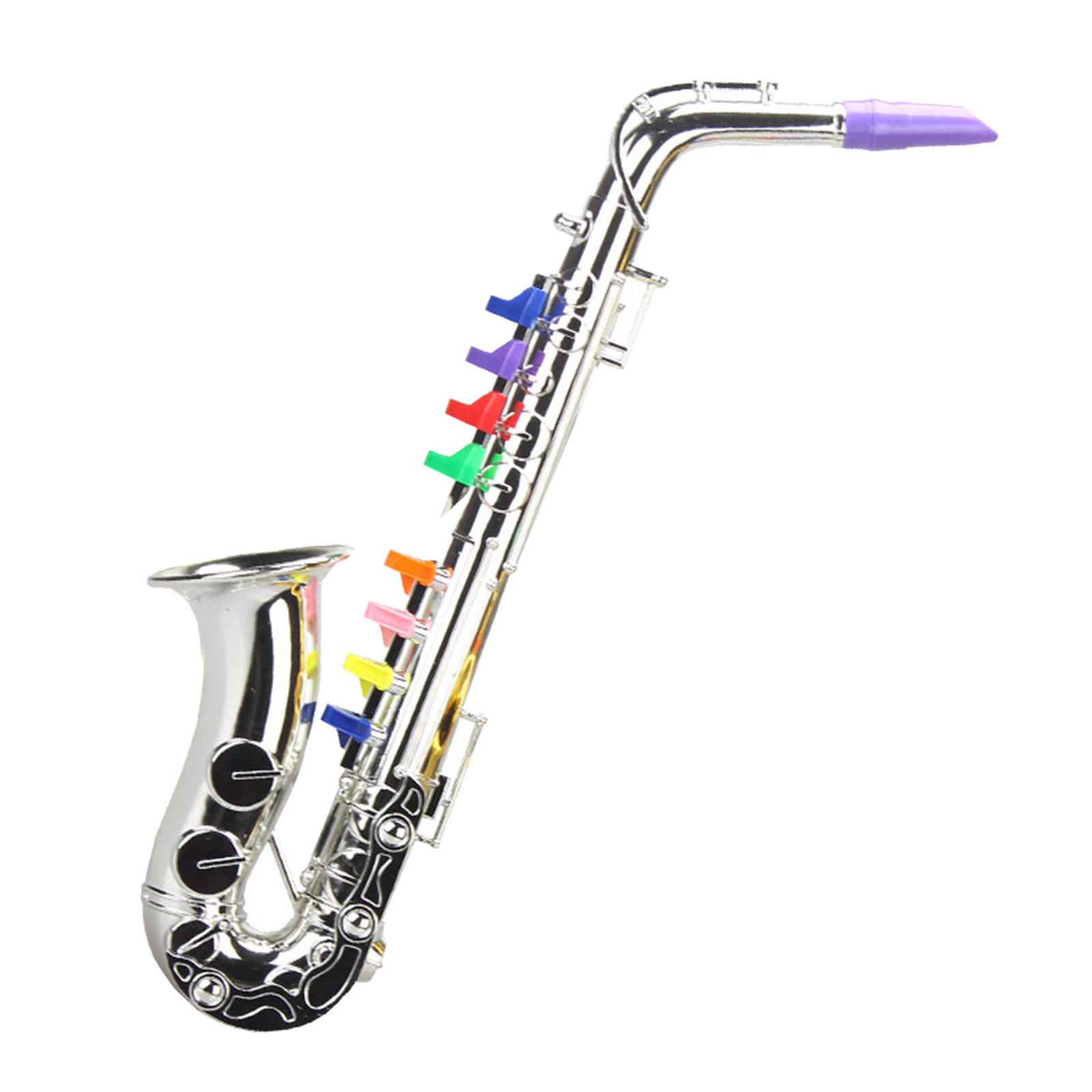 Saxophone Mini 8 Notes ABS Metallic Musical Wind I... – Vicedeal