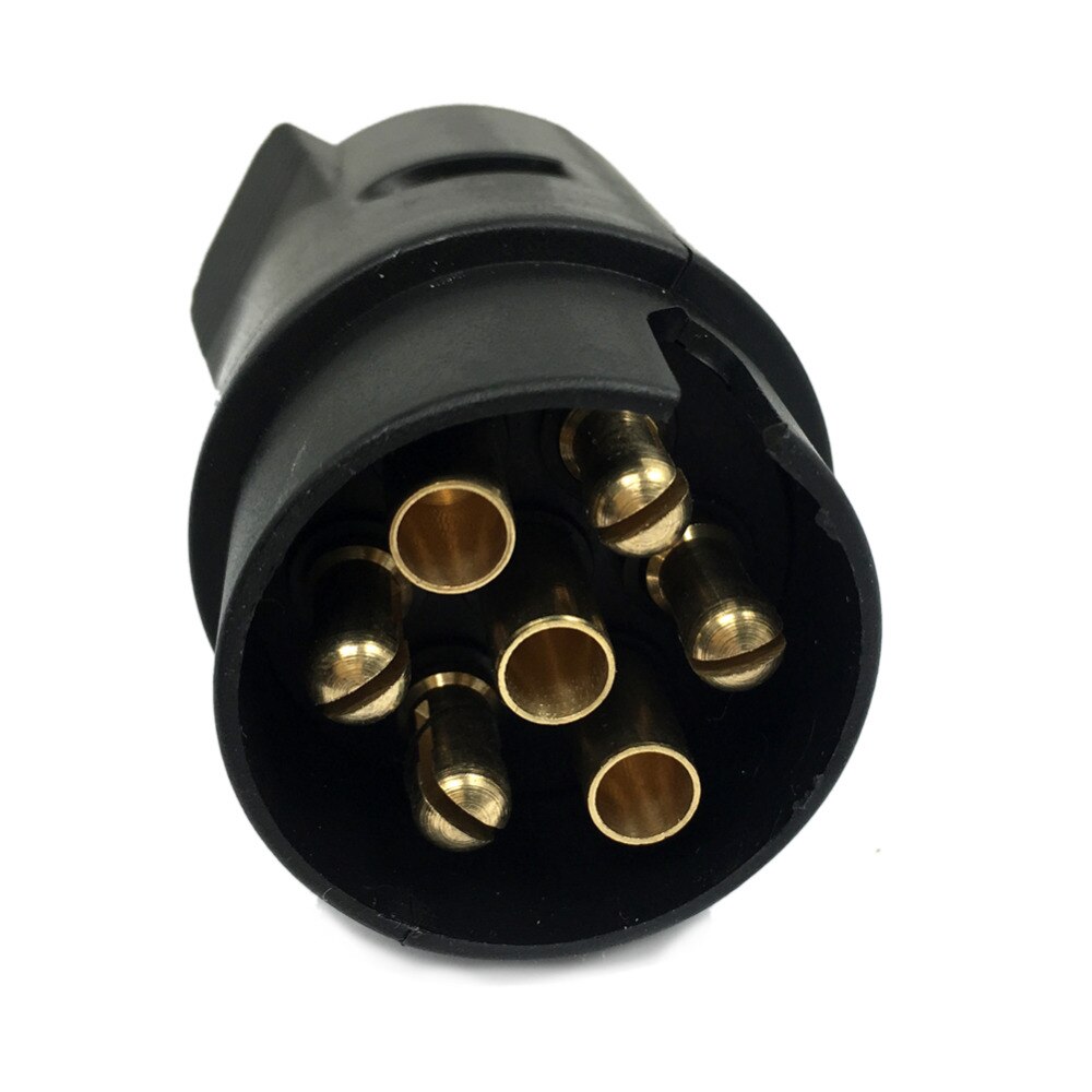 Tirol 7-Pin Trailer Plug Black Plastic 7-Pole Wiri... – Grandado