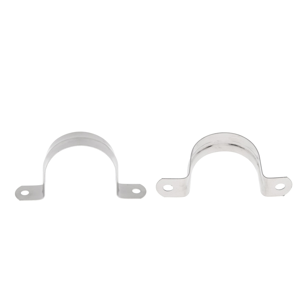 MagiDeal 2x Stainless Steel Saddle Clip Clamp Stor... – Vicedeal