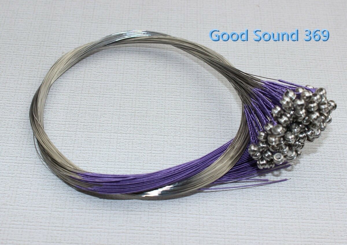 50 root german silver 1/2 violin strings E ,violin... – Vicedeal