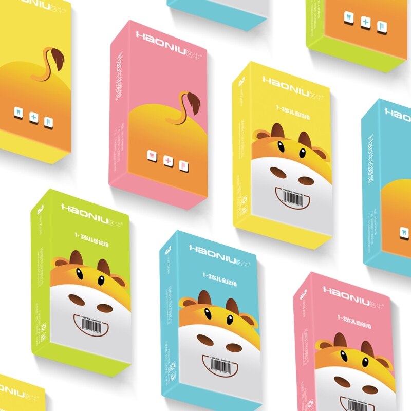 Baby Toothbrush Soft Anti Slip Handle Cartoon For ... – Grandado