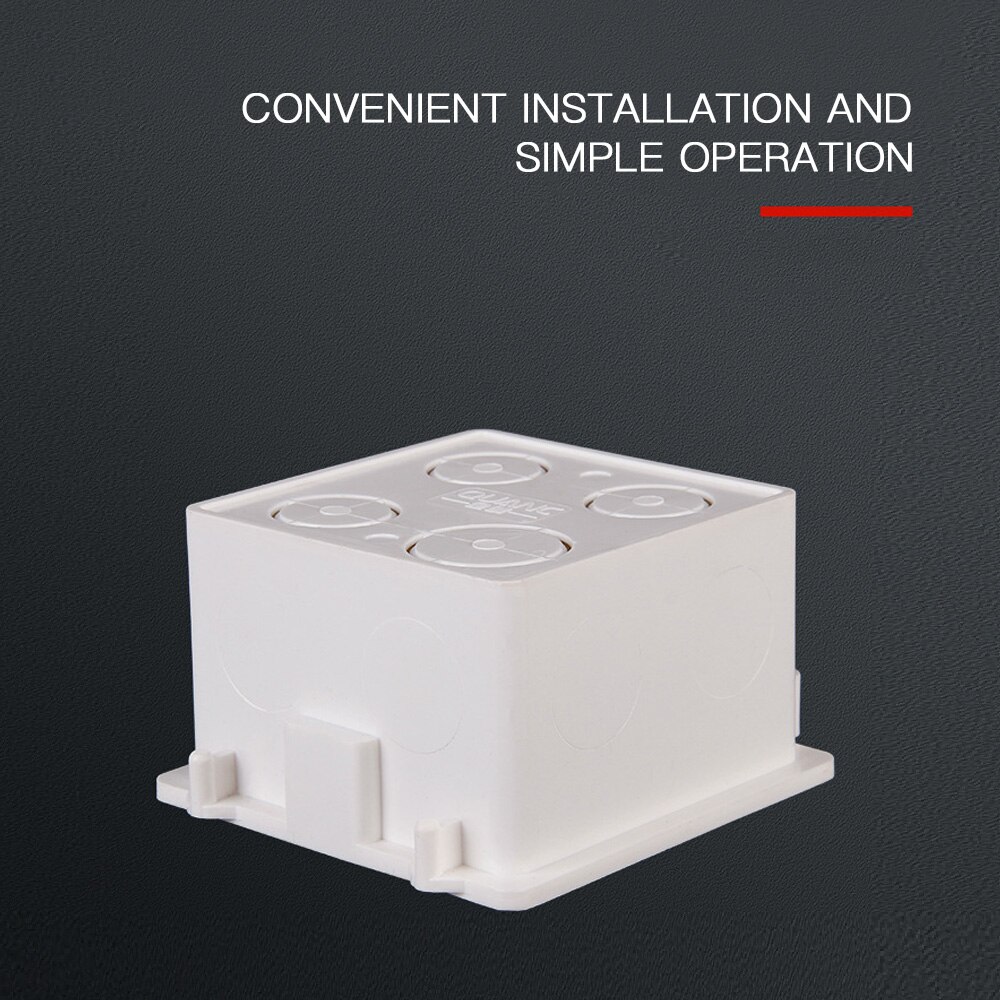 SANDIY 86*86mm Mounting Box for Wall Switch and So... – Grandado