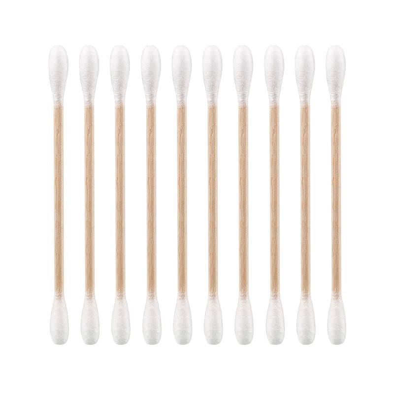 10 Packs Cleaning The Ears Wooden Cotton Swabs Cos... – Grandado