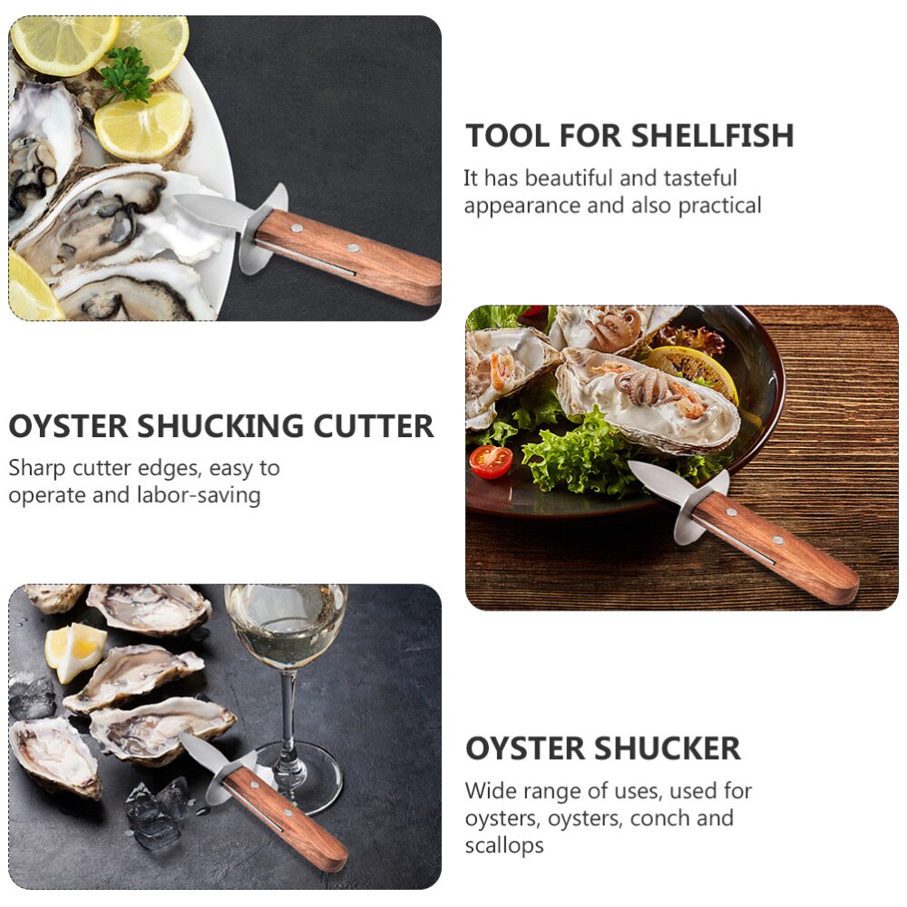1Pc Stainless Steel Oyster Shucking Cutter Shellfi... – Grandado