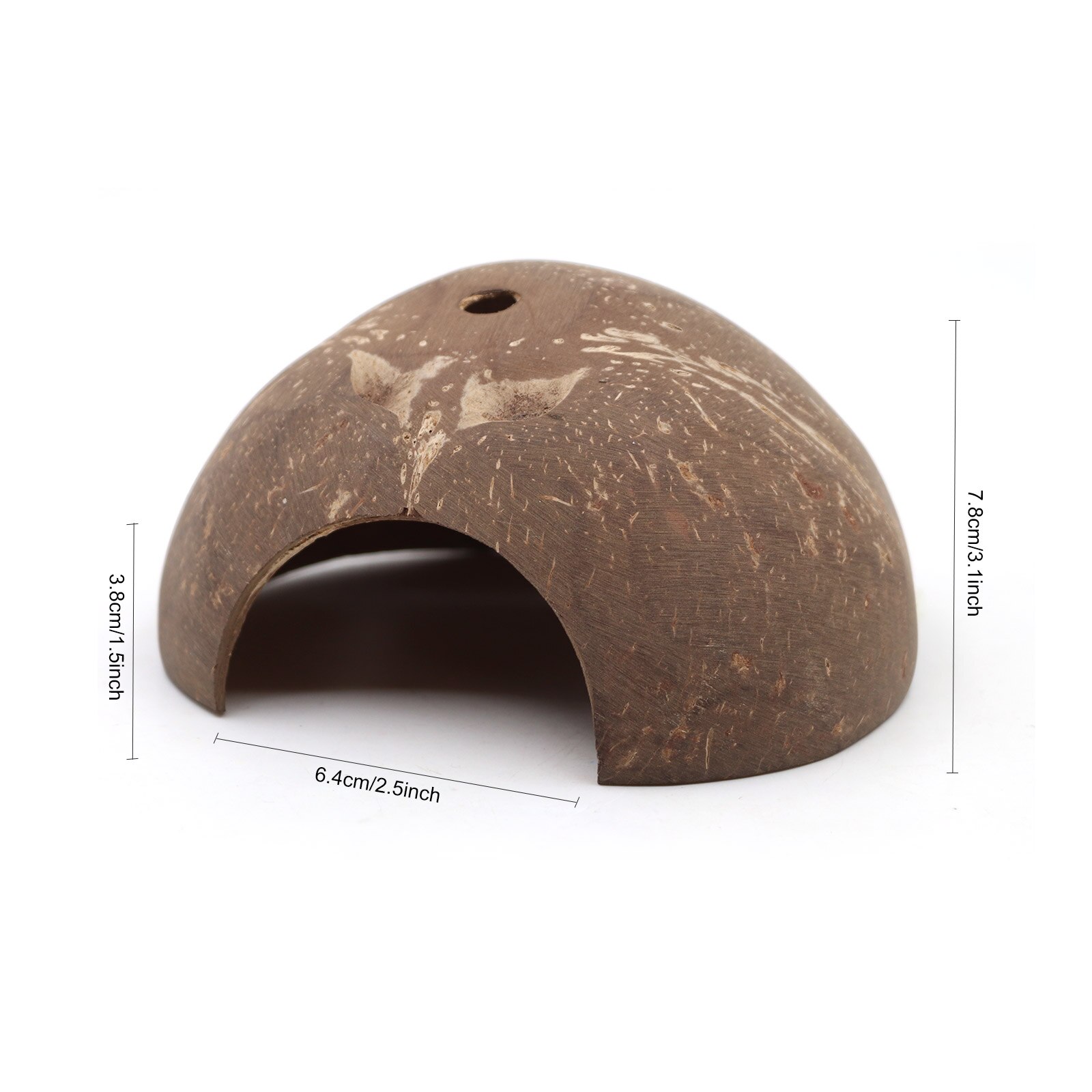 Reptile Hide Cave Natural Coconut Reptile Hideouts... – Vicedeal