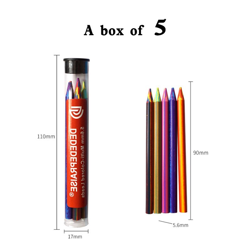DIY 5 pcs magic rainbow refill creativity students... – Vicedeal