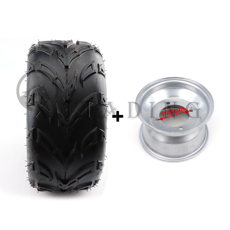 16x8-7 Tubeless Tire & 7" Wheel Hub For 50cc-125cc... – Grandado