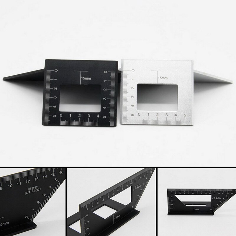 Multifunctional Square 45/90 Degrees Thick Ruler A... – Grandado