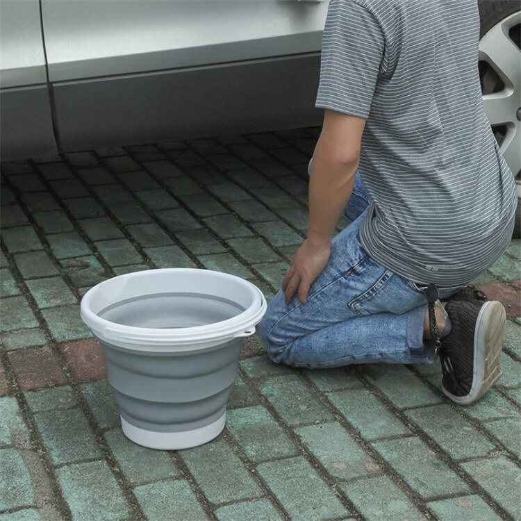 10L Portable Foldable Bucket Outdoor Car Wash Trav... – Grandado