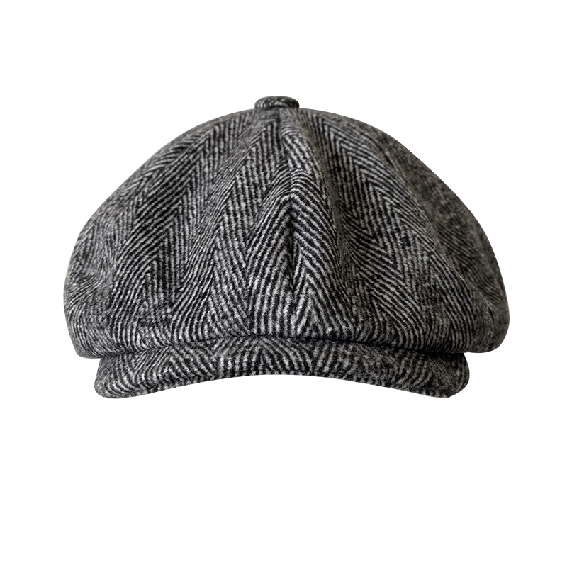 Wol Cap Voor Mannen Gatsby Hoed Herfst Winter Mann... – Vicedeal