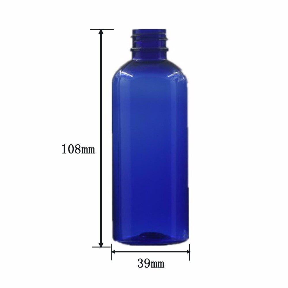Botellas de plástico vacías 100 ml, botella de PET... – Grandado