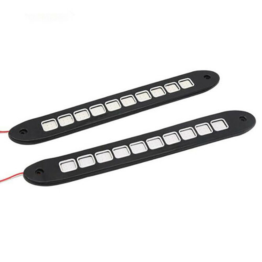 2x Auto Led Drl Blauw Dagrijverlichting Strip Side... – Vicedeal