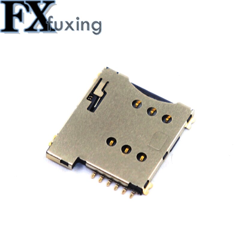 10pcs SIM Card Slot Micro SIM 6P 6-Pin Card Holder... – Grandado