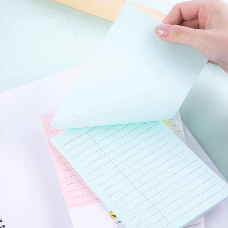 2 Sizes 76x76mm 102x152mm Sticky Note Paper With B... – Grandado