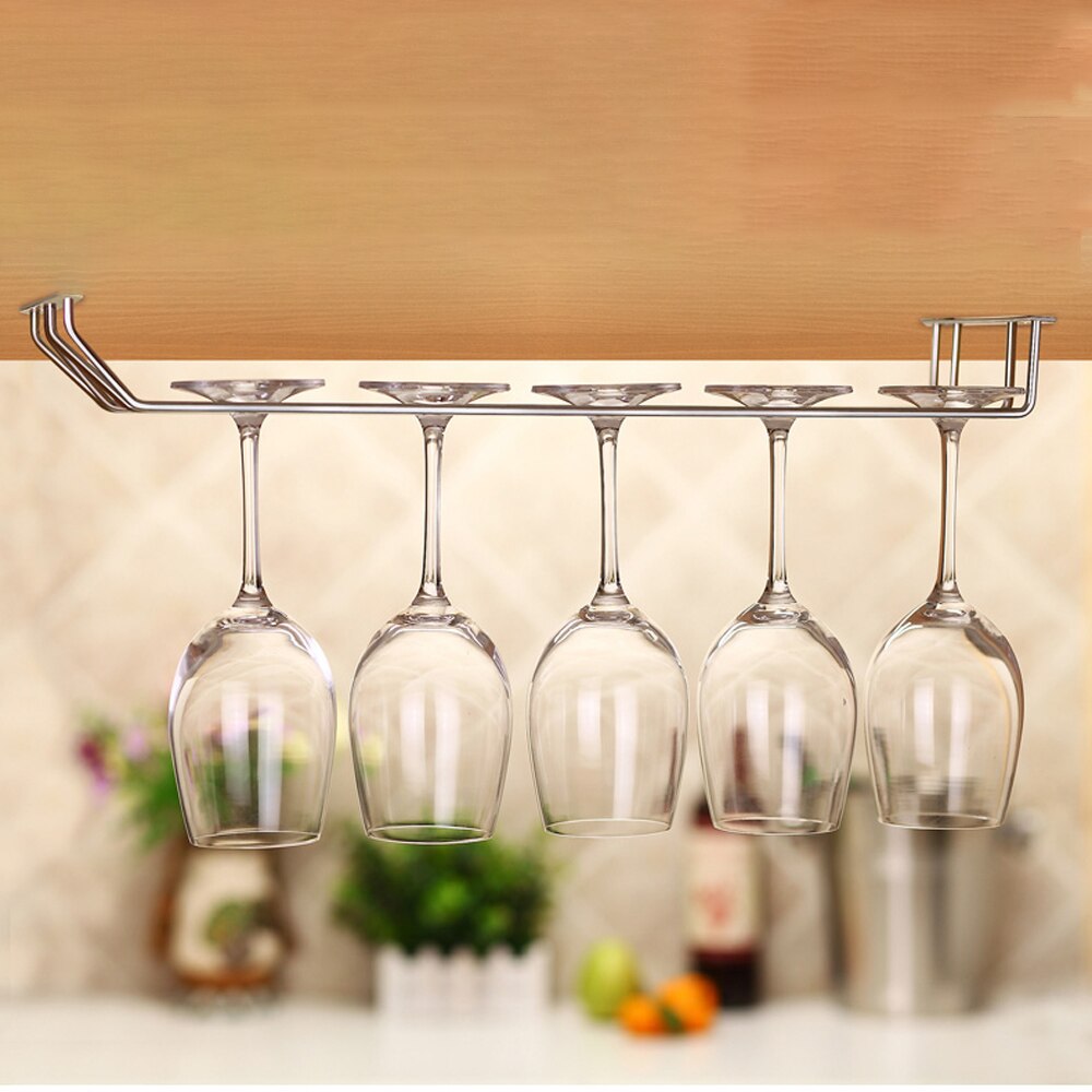 Wine Glass Rack Hanging Goblet Holder Stemware Hol... – Grandado