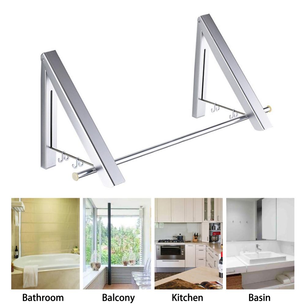 Balcony Space Aluminum Foldable Clothes Drying Lau... – Vicedeal