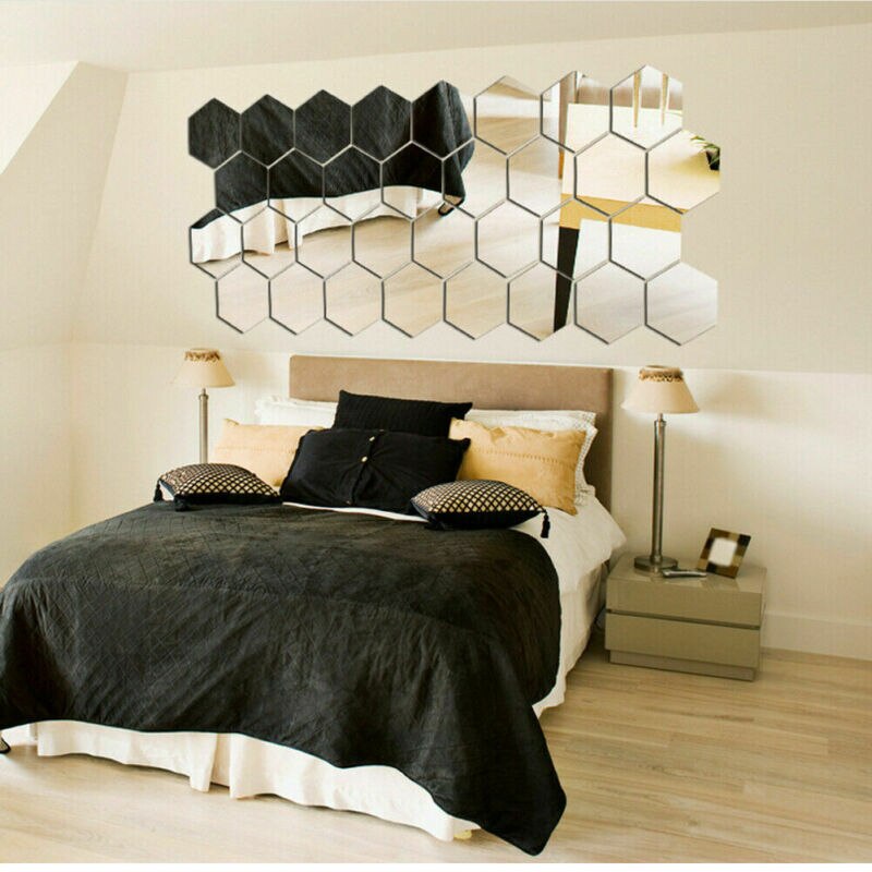 12Pcs 3D Art Wall Sticker Decal DIY House Room Acr... – Grandado