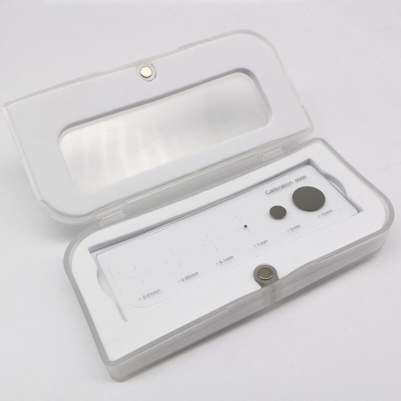 Microscope Stage Micrometer Slide Optical Glass Me... – Vicedeal