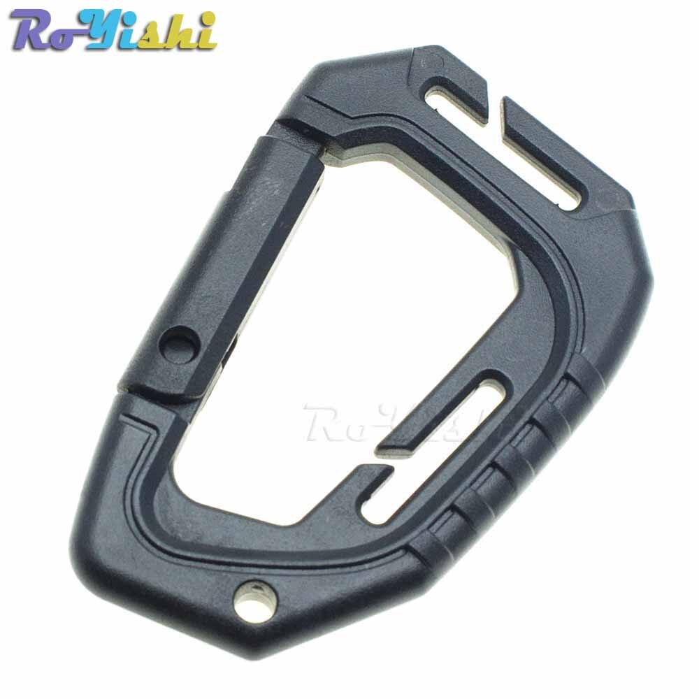 1pcs D Shape 200LB Plastic Snap Clip Carabiner Mou... – Grandado