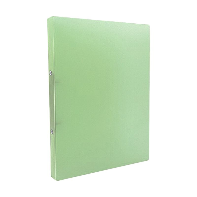 A4 Clip File Folder Transparent Candy Color Loose ... – Vicedeal