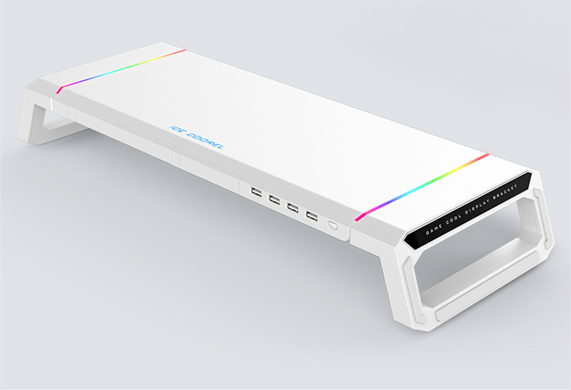 Monitor Stand Riser Foldable, RGB Computer Monitor... – Vicedeal