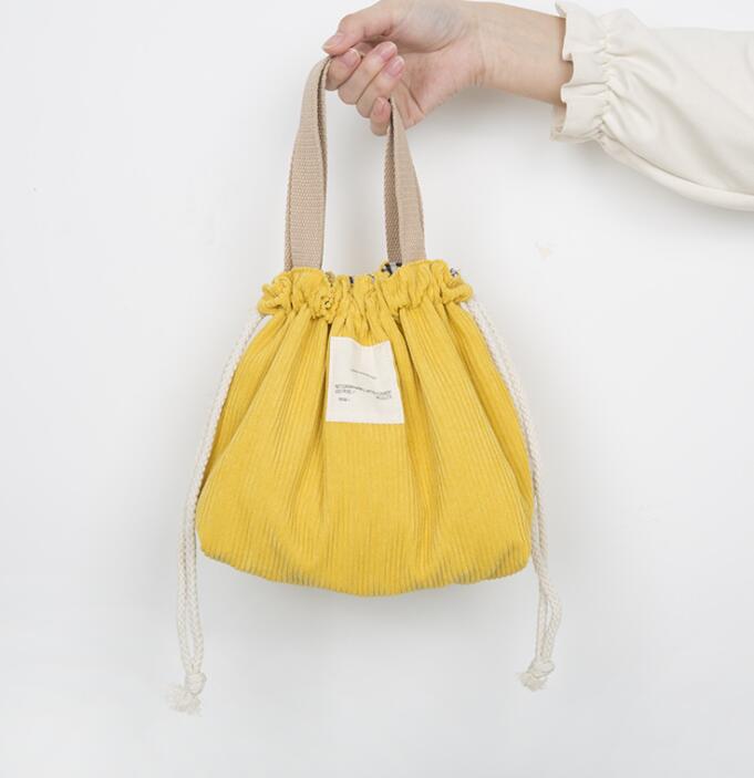 Easy drawstring lunch bag cute rice bag lunch bag ... – Grandado