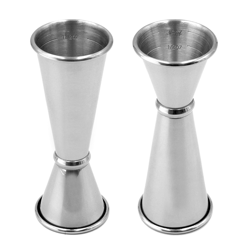 2Pcs Double Cocktail Jigger , Jigger Set Stainless... – Vicedeal