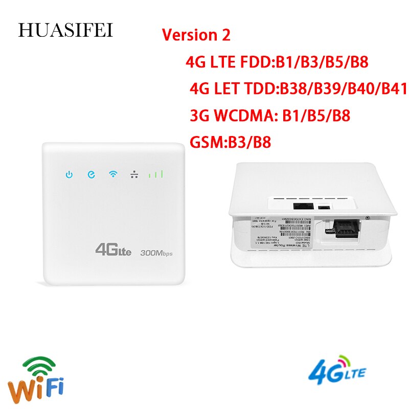 Unlocked 300Mbps router 4g sim card 4g wifi router... – Vicedeal