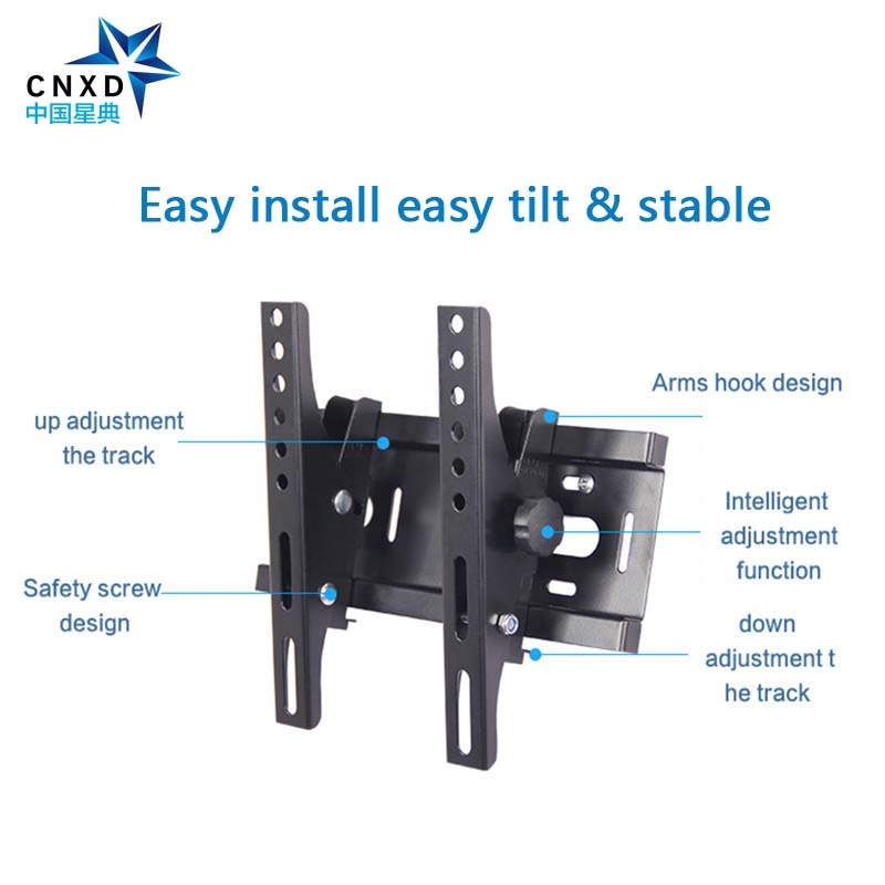 Tilting Adjustable TV Wall Mount Bracket For TV 14... – Grandado