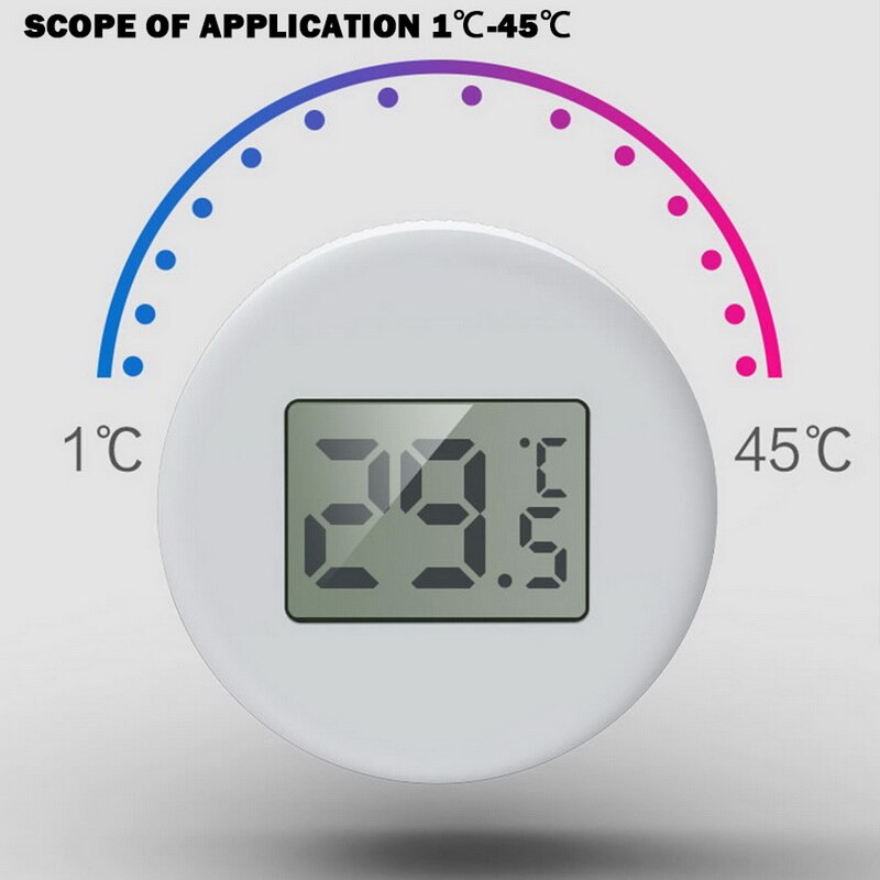 Pet Thermometer, Round Hygrometer, LCD Digital Dis... – Vicedeal