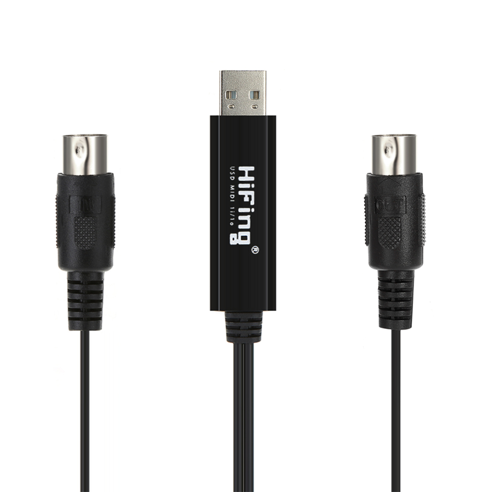 Hifing usb ind-ud midi kabel en i en ud interface ... – Vicedeal