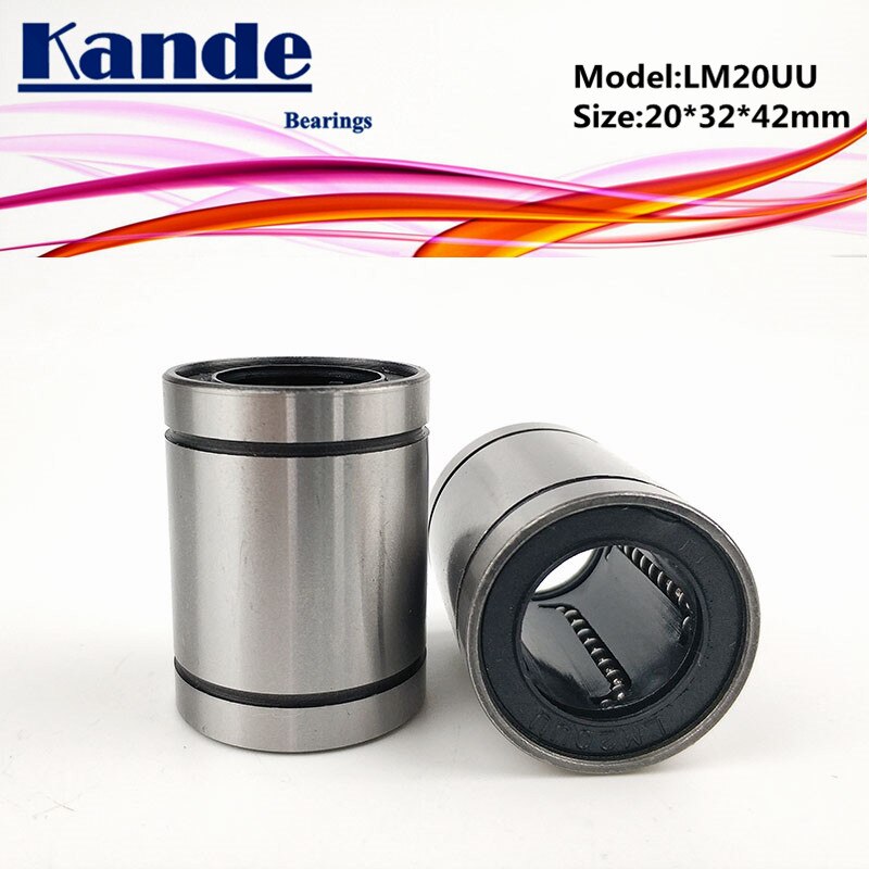 Kande Bearings LM20UU 4pcs LM20UU Linear Bearing 2... – Grandado