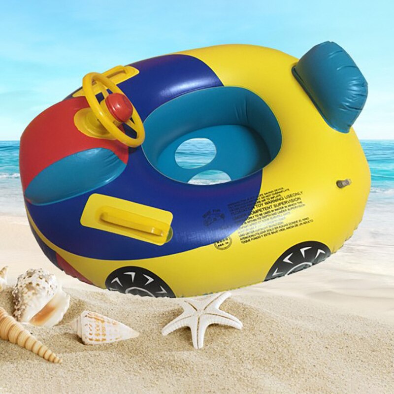 PVC Kids Swimming Floats Ring Inflatable Float Car... – Vicedeal