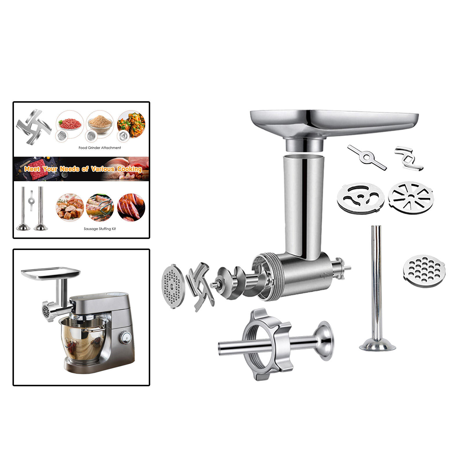 9/Set Grinder Blade Meat Grinder Plates Discs Knif... – Grandado