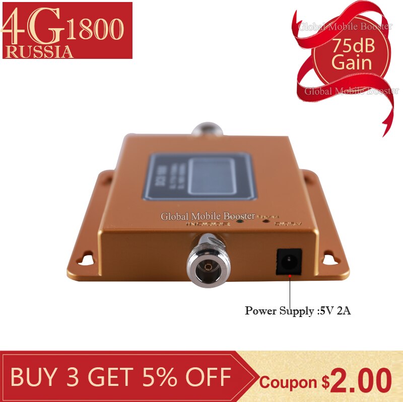 Rusland 75dB Gain 4G Signaal Booster 1800mhz Cellu... – Vicedeal