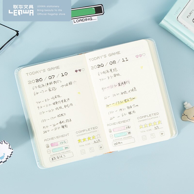 2022 365 Planner Agenda A6 Notebook Colorful Inner... – Grandado