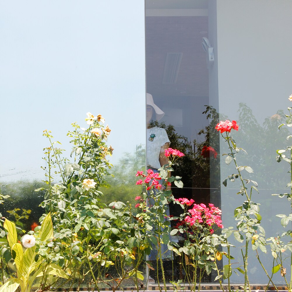 Silver Window Film One Way Mirrored solar Tint 90%... – Grandado