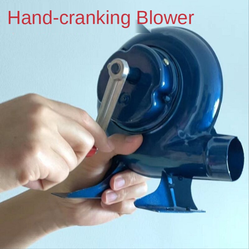 Hand crank blower outdoor picnic barbecue booster ... – Grandado