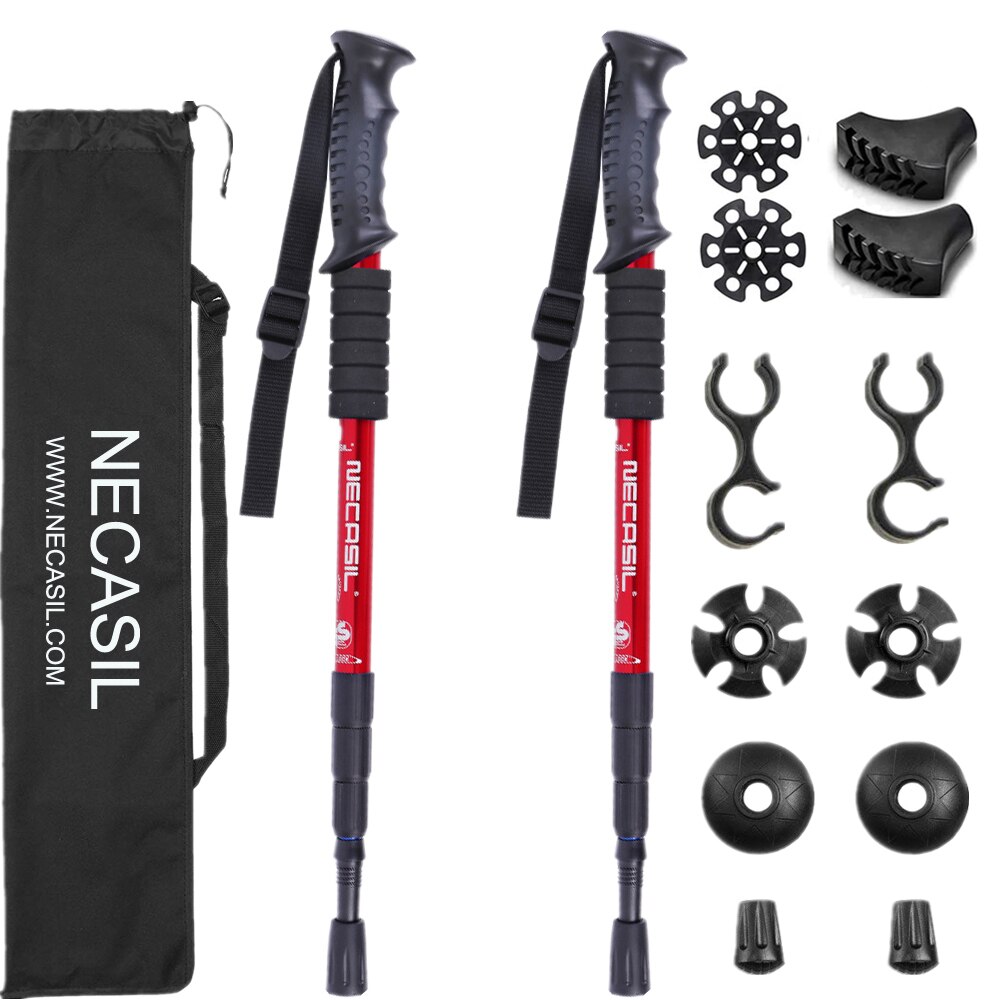 2pcs/lot Walking stick Hiking poles Trekking poles... – Vicedeal