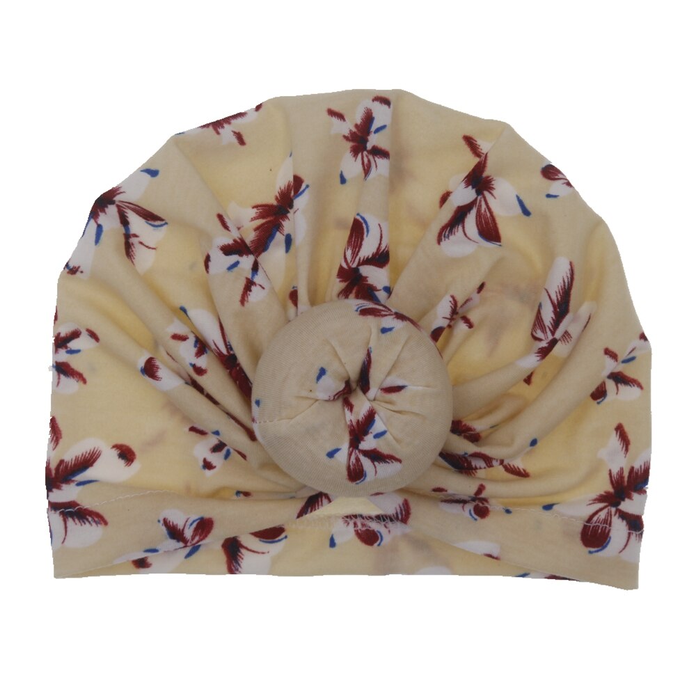 baby caps Newborn Pattern Kids Baby Boy Girl Turba... – Grandado