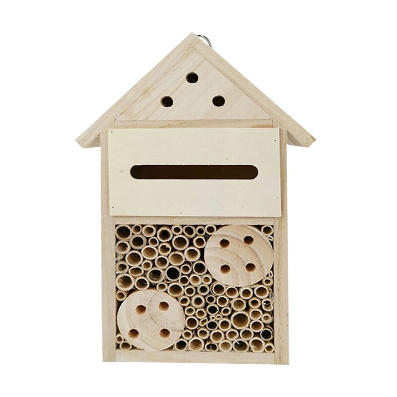 D08D Wooden Insect Hotel Natural Wood Insects Home... – Grandado