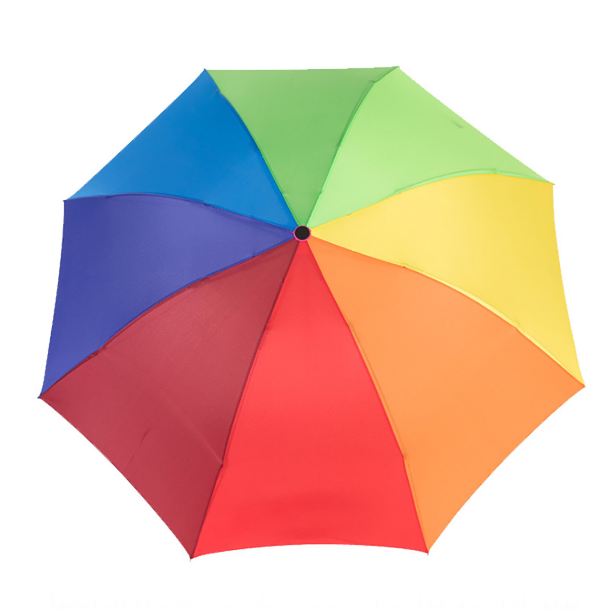 Rainbow Parasol Women Large size Rain Umbrellas Bu... – Vicedeal