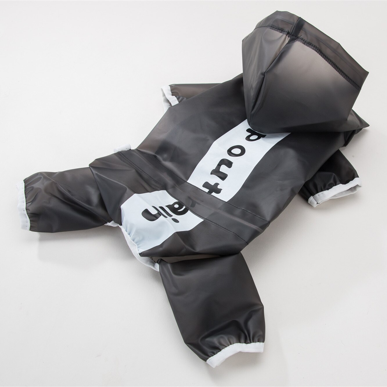 Hond Regenjas Hooded Regen Pak Voor Hond Doorschij... – Grandado