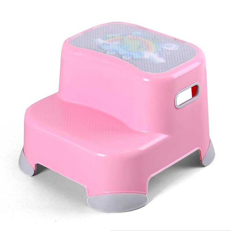 Kids Plastic Step Stool Bathroom Toilet Anti-slip ... – Vicedeal