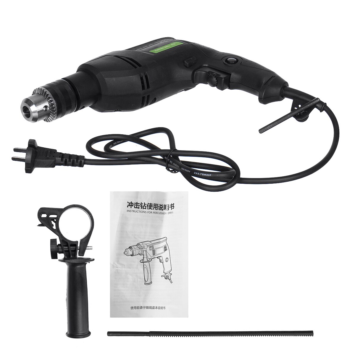 980W 220V High Power Electric Impact Drill Screwdr... – Grandado