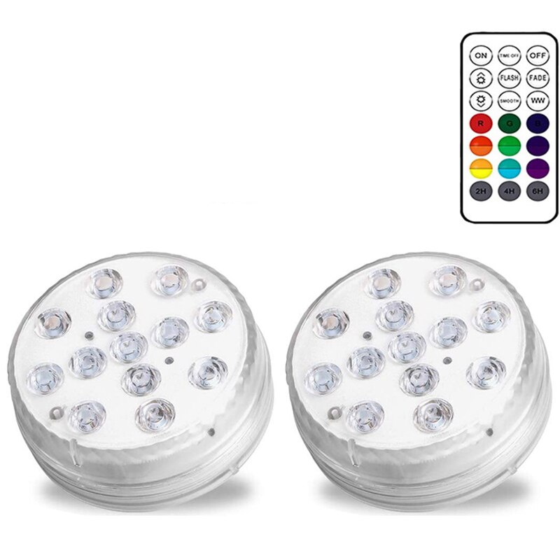 Tauchen LED Pool Licht, Unterwasser Teich Licht, m... – Grandado